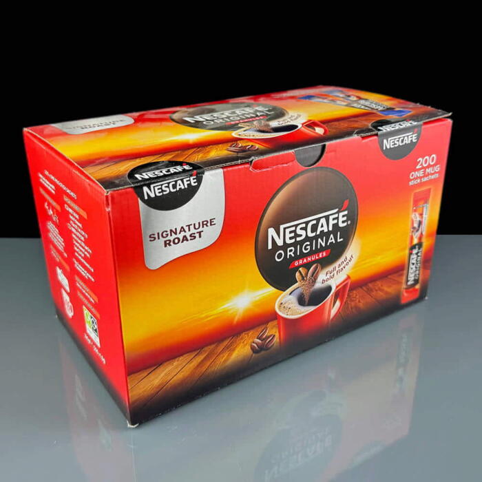 Nescafe Original Instant Coffee Sticks Box of 200