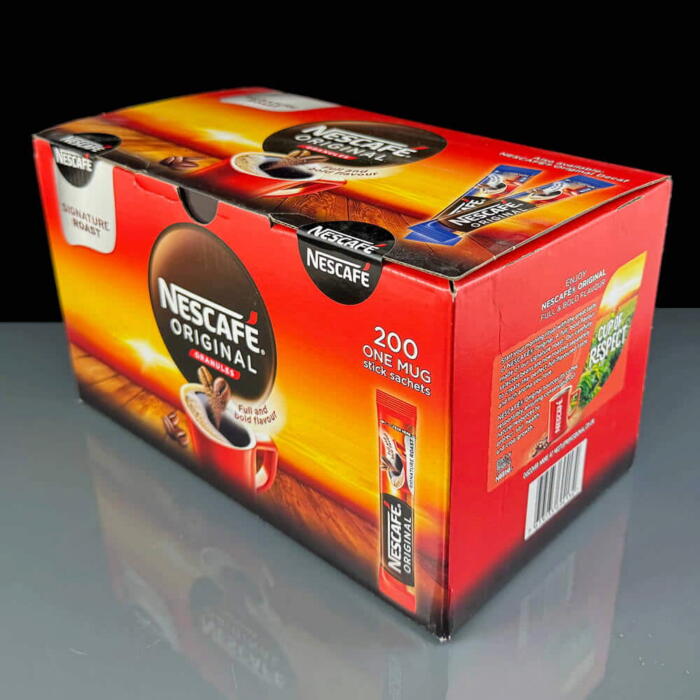 Nescafe Original Instant Coffee Sticks Box of 200