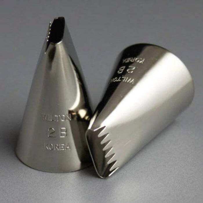 Wilton No. 2B Basketweave Decorating Tip