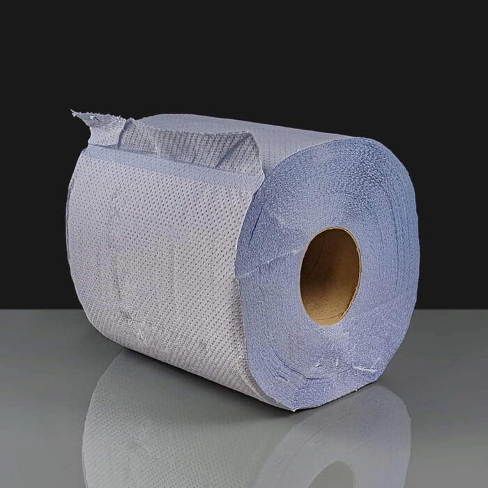 Blue Roll | 2 Ply Perforated Paper Centre Feed Rolls