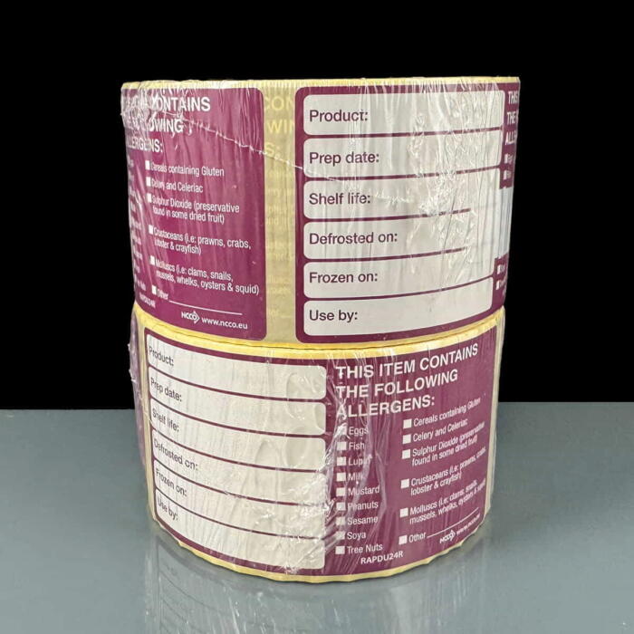 Allergen Shelf Life Food Labels | Tick the Ingredients