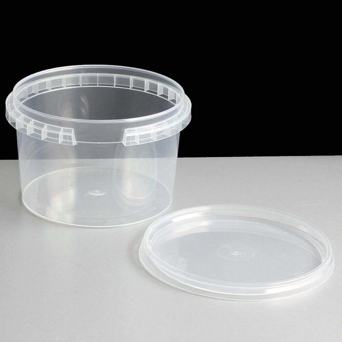 280ml Clear Tamper Evident Container / Pots and Lid