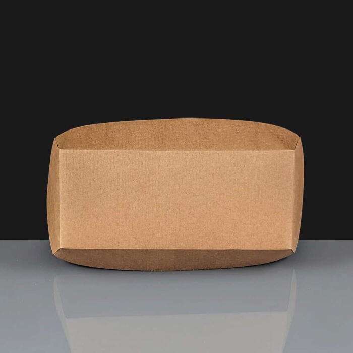 Kraft Bio Rectangular Food Tray