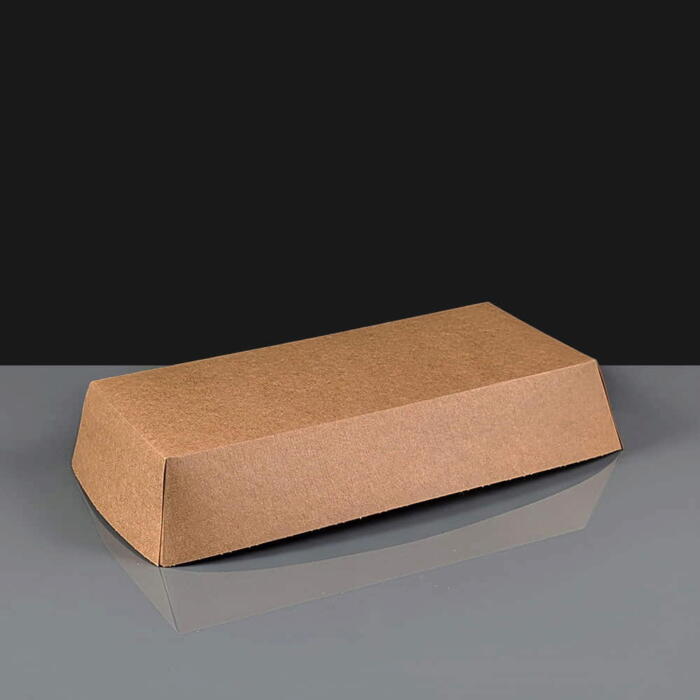 Kraft Bio Rectangular Food Tray