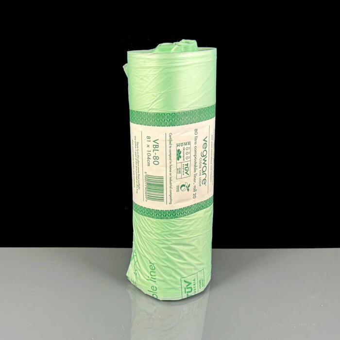 80L Compostable Food Waste Bin Liner