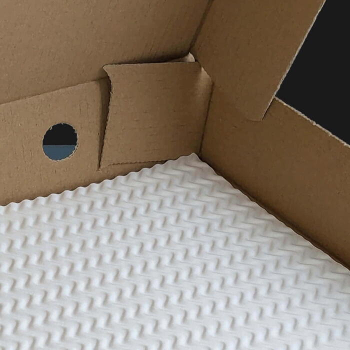 12 inch Waveflute Corrugated Pizza Box Liners