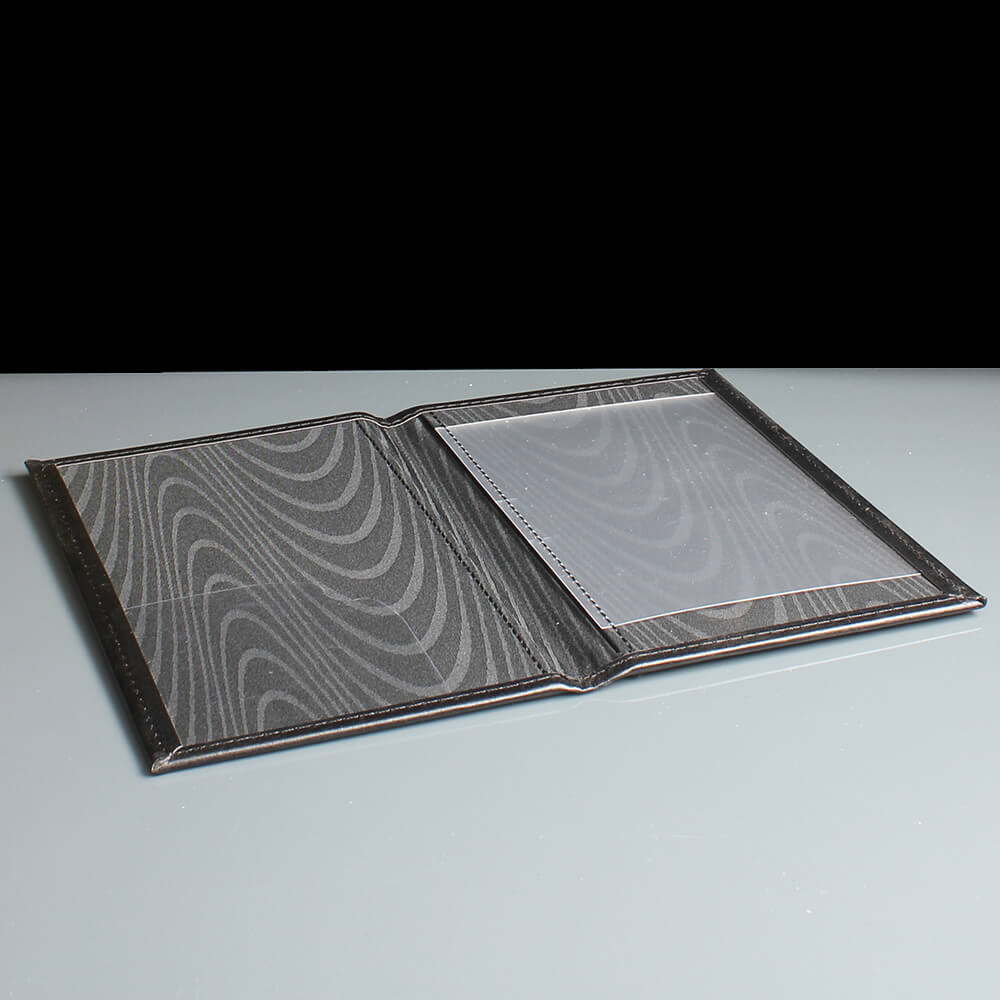 Medium Black Food Order Pad Holder