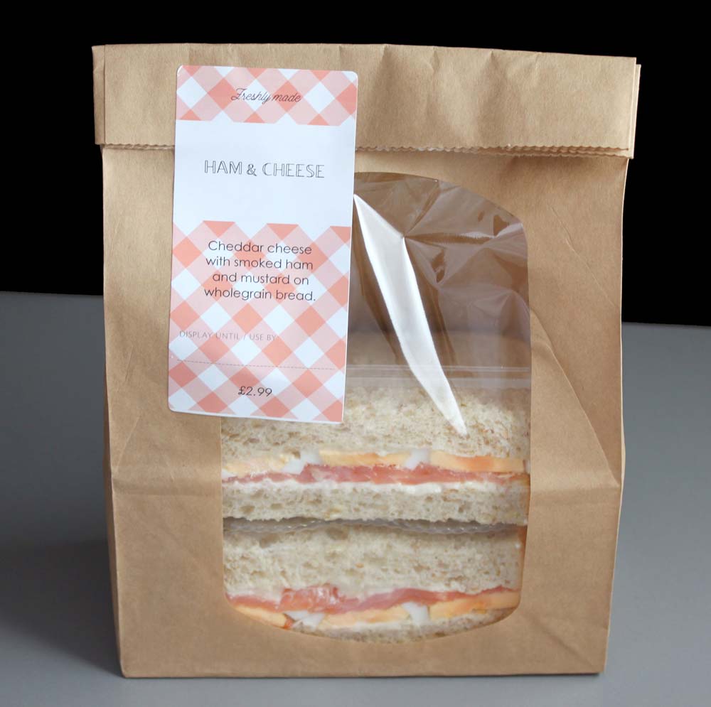 Plastic Deep Filled Sandwich Bag Inserts