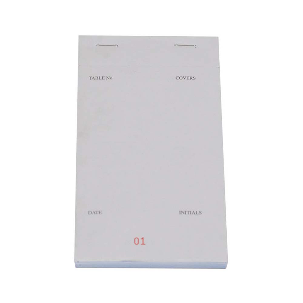 2 ply Carbonless Restaurant Food Order Pad 3.75 x 6.5inch