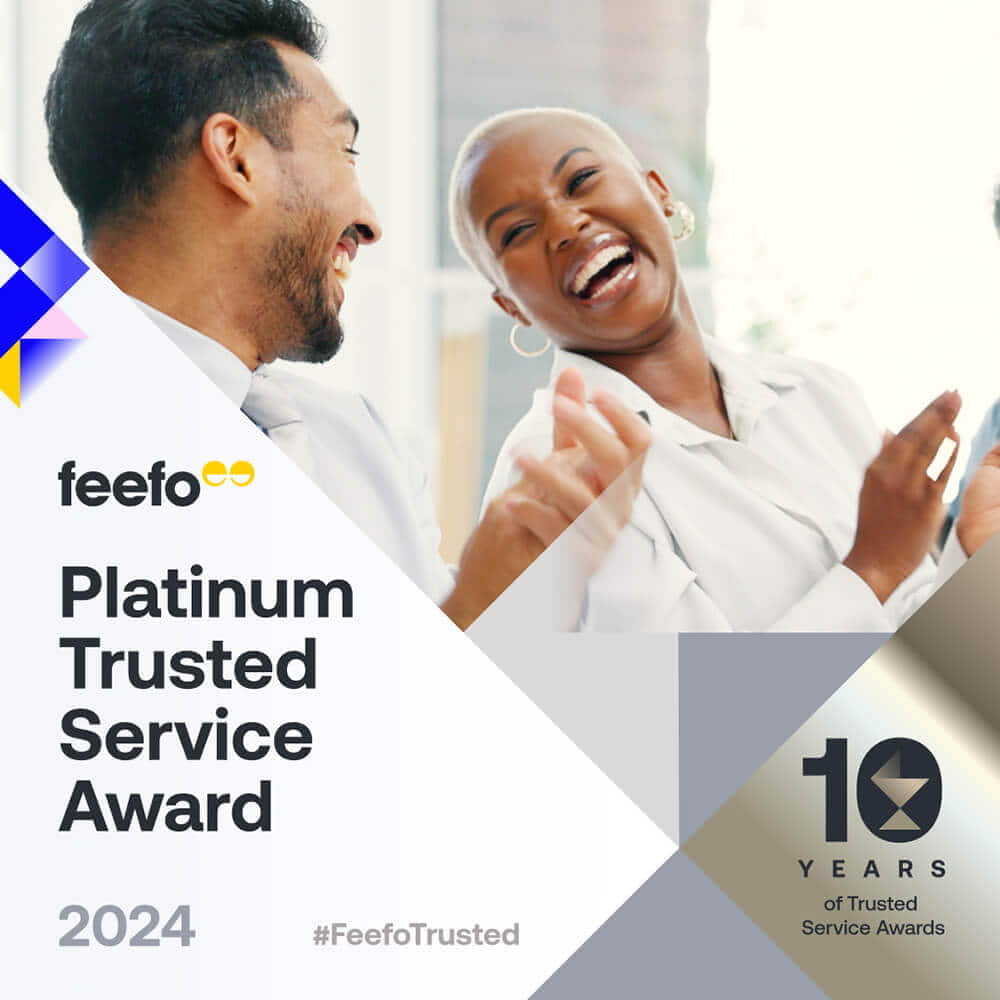 FEEFO Platinum Customer Service Award for Cater For You